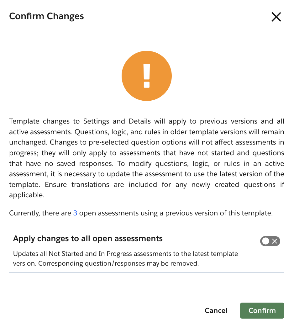 Automation rules not triggered after new template version is published | MyOneTrust